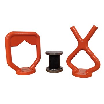 Custom ROV Handles with Flange | Stainless Steel Subsea Grab Handles