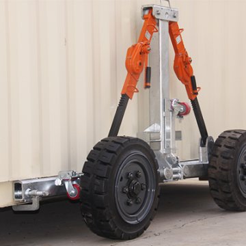 Heavy-Duty Container Mover for Modular Building & Site Transport
